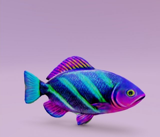 3D Fish Free 3D Model in Fish 3DExport