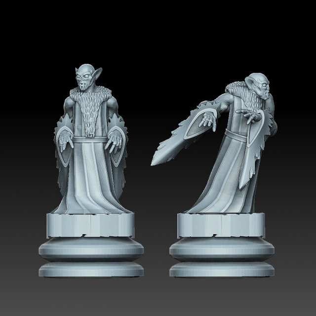 Heroes of Might and Magic 3 Vampire Lords 3D Print Model in Figurines ...