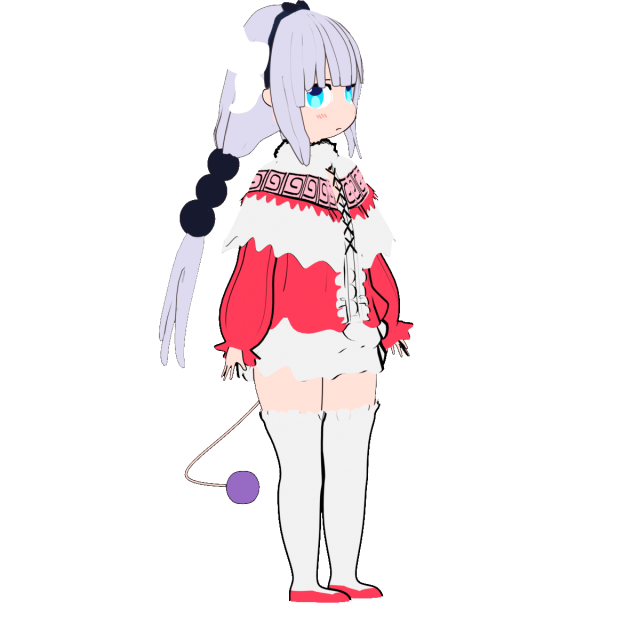 Kanna kobayashi dragon 3D Model in Fantasy 3DExport