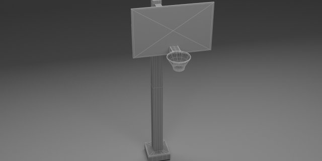 Basketball Ring 3D Model in Sports Equipment 3DExport