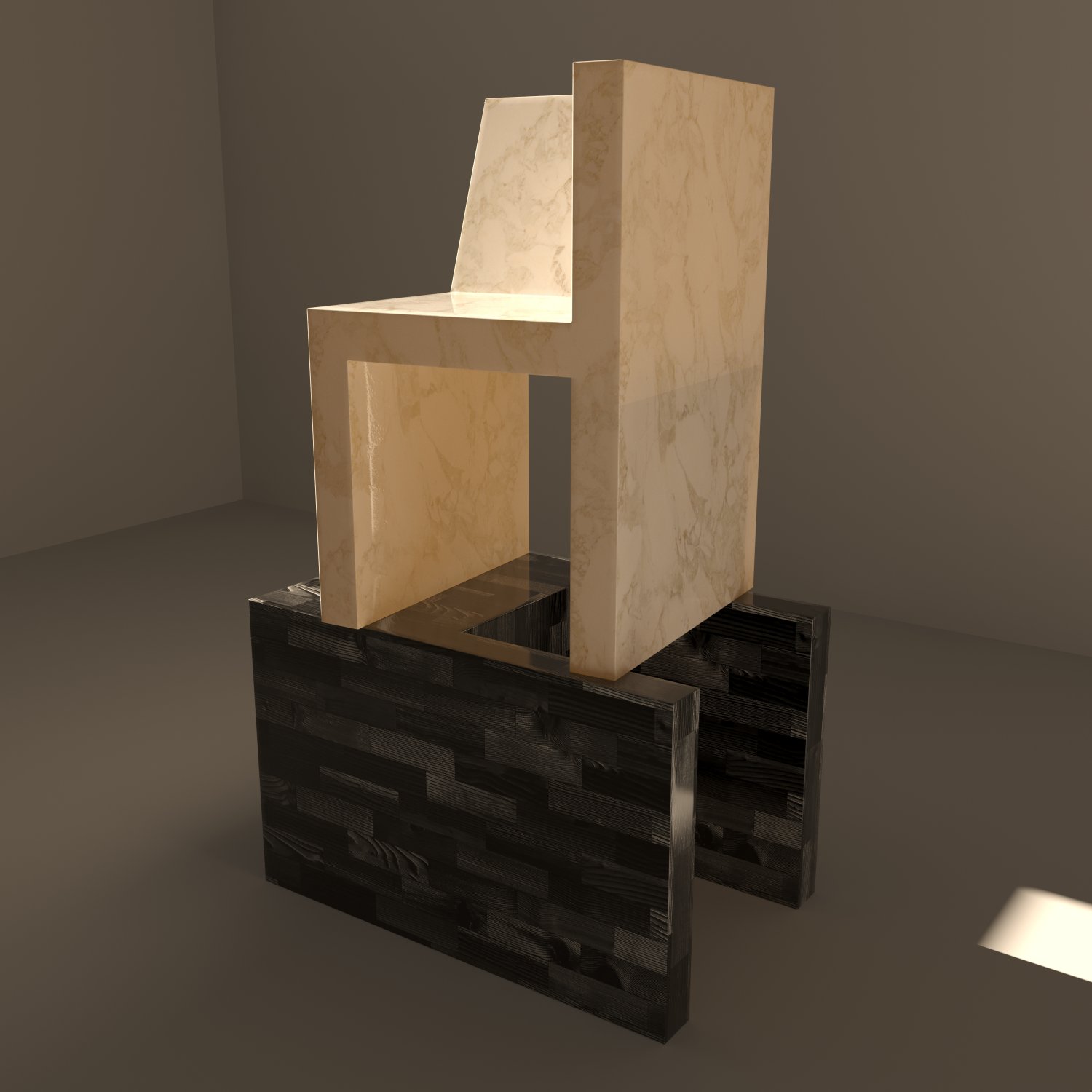 Rick Owens Chair 3D Models in Stool 3DExport