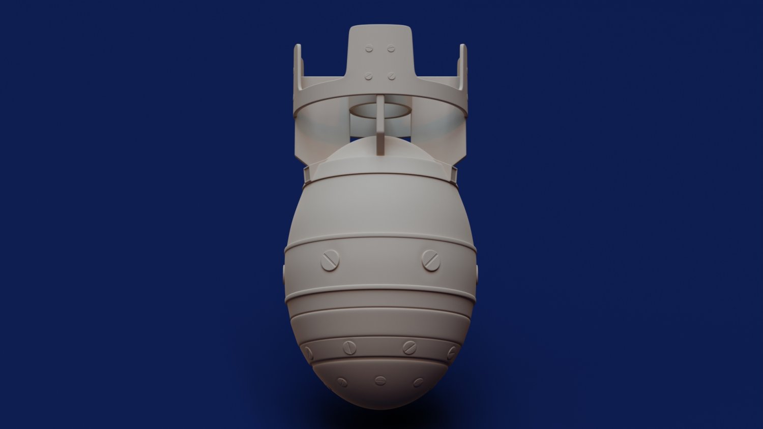 Fallout Mini Nuke 3D Print Model in SCI-FI 3DExport