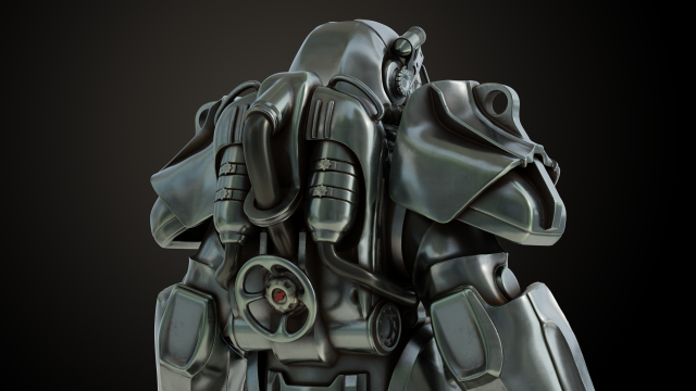 Fallout T60 Power Armour Modelo de impresión 3D in Figurillas 3DExport