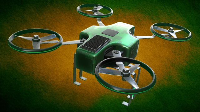 Quadcopter 3D Model in Other 3DExport