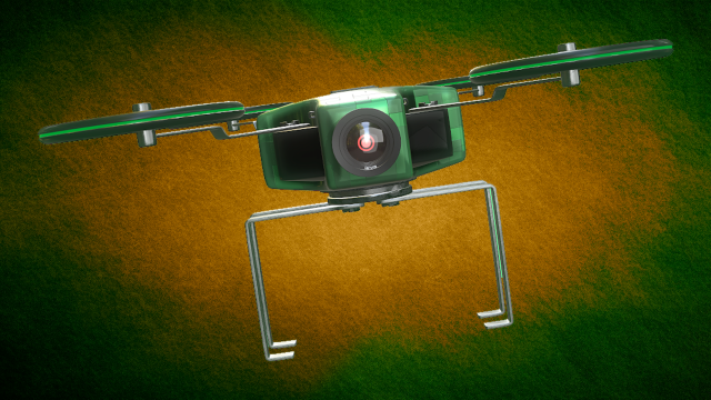 Quadcopter 3D Model in Other 3DExport