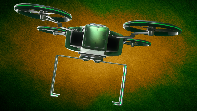 Quadcopter 3D Model in Other 3DExport