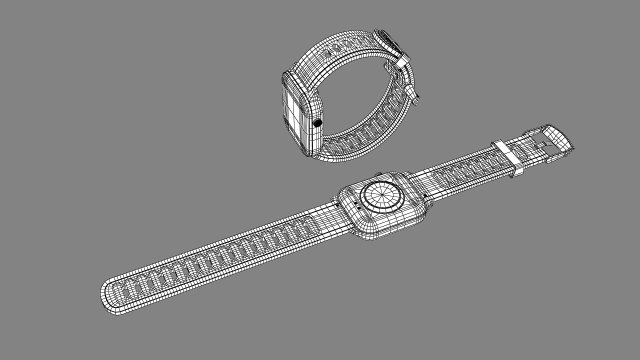 Smart Watch 3D Model in Gadgets 3DExport