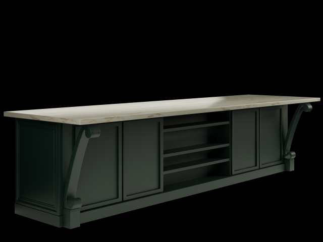 Kitchen counter 3D Model in Kitchen 3DExport