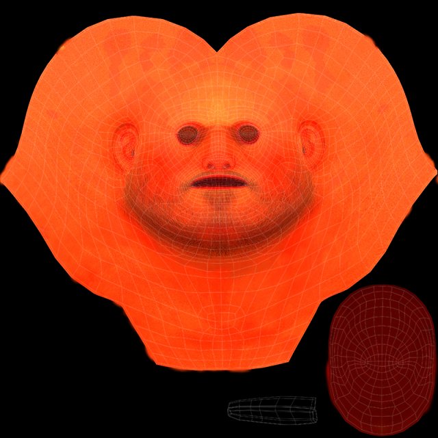 Boss Rig 3D Model in Cartoon 3DExport