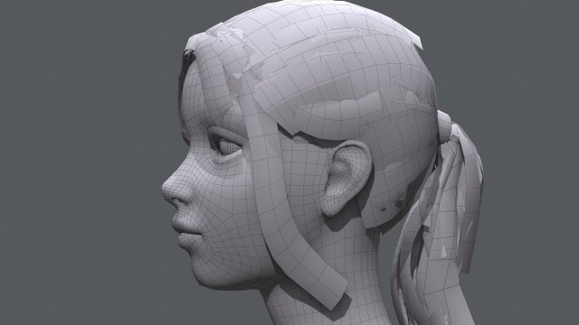 Female Base 3D Model in Woman 3DExport