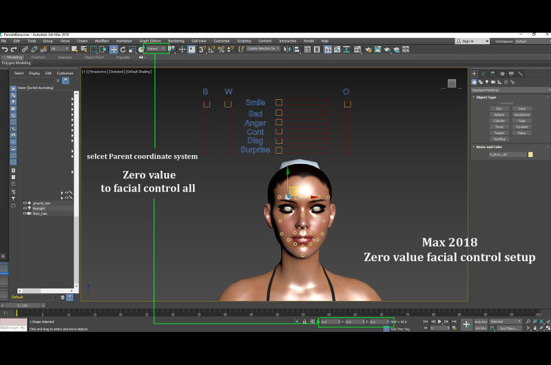 Female Base Rig 3D Model in Kadın 3DExport