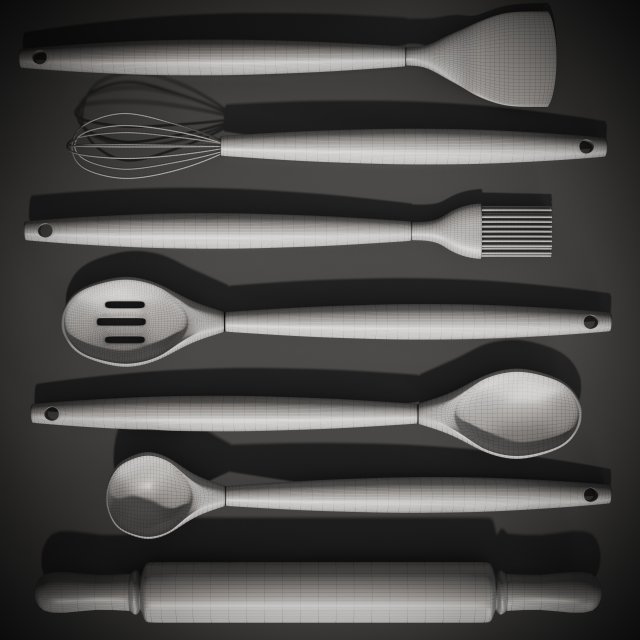 Housewares 3D Model in Cookware Tools 3DExport