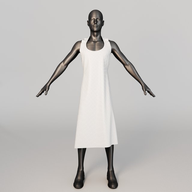 APRON 3D Model in Clothing 3DExport