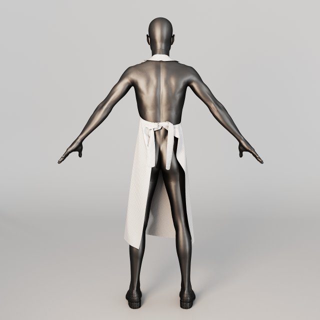 APRON 3D Model in Clothing 3DExport