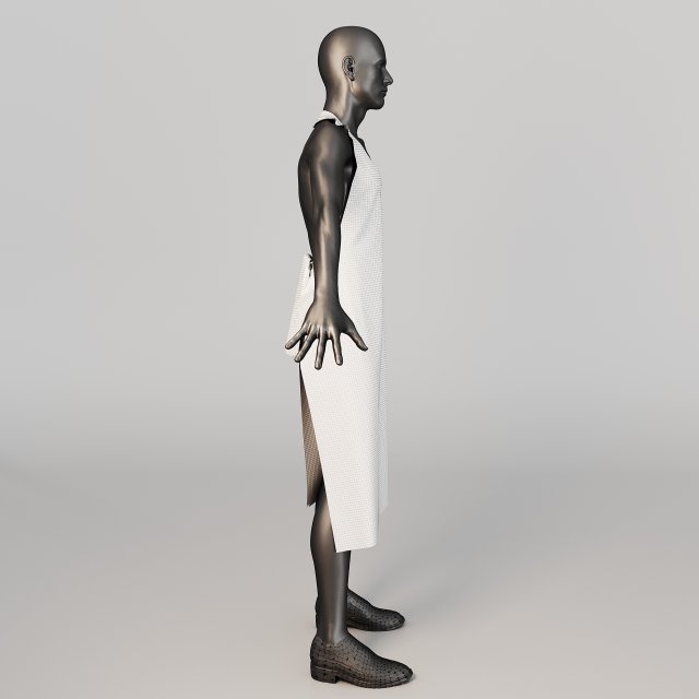 APRON 3D Model in Clothing 3DExport
