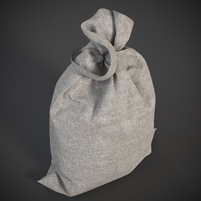 Sack Low poly bag 3D Model in Other 3DExport