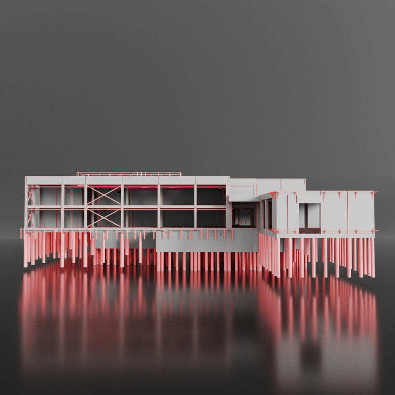 Kinder garden 3D Model in Buildings 3DExport