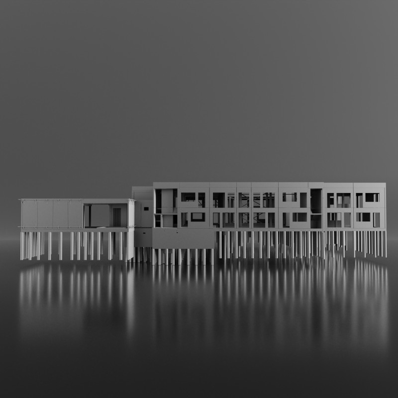 Kinder garden 3D Model in Buildings 3DExport