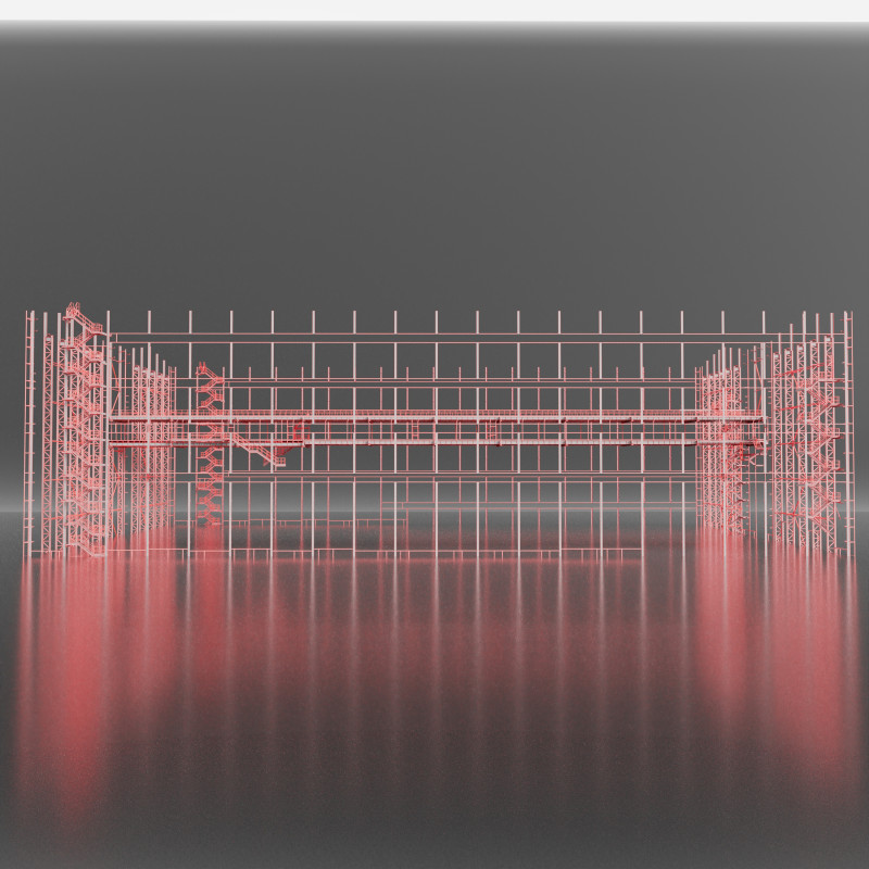 Industrial Metal Ramp 3D Model in Buildings 3DExport