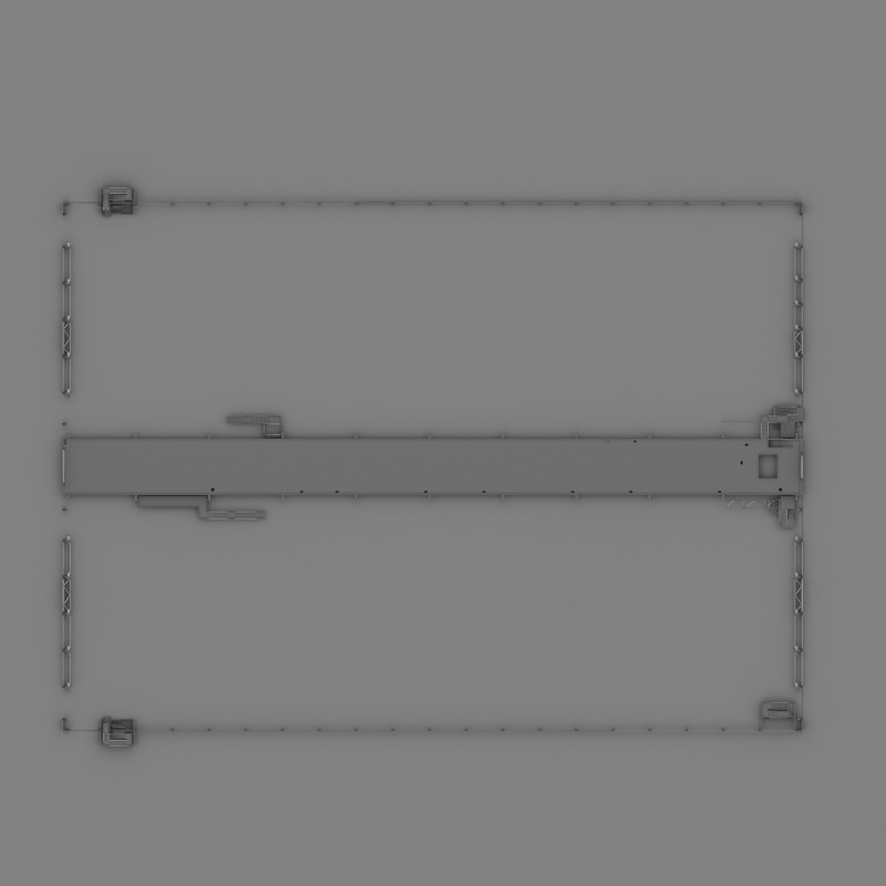 Industrial Metal Ramp 3D Model in Buildings 3DExport
