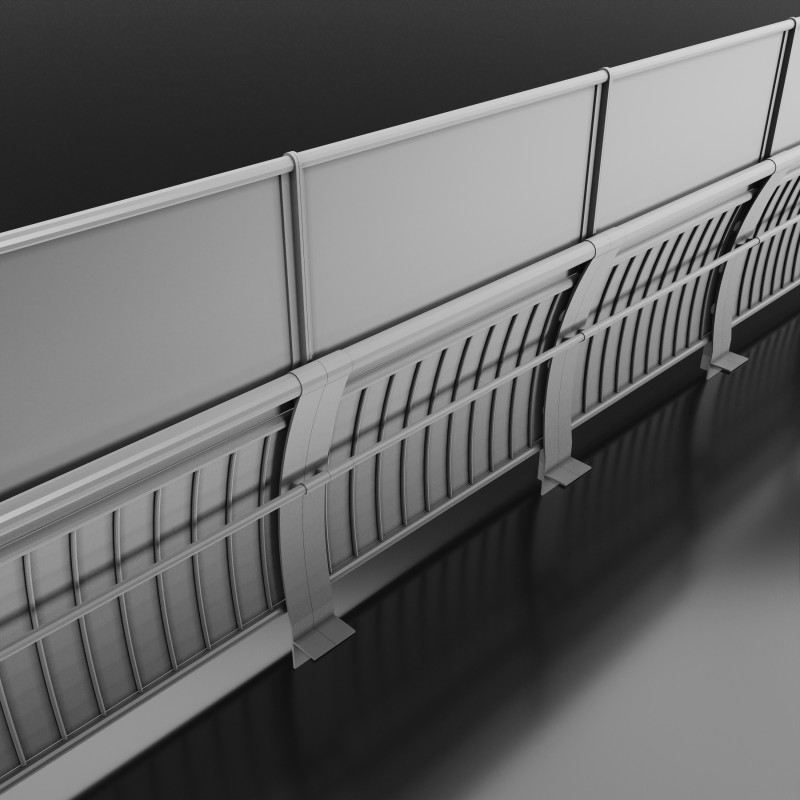 Fencing 3D Model in Bridge 3DExport