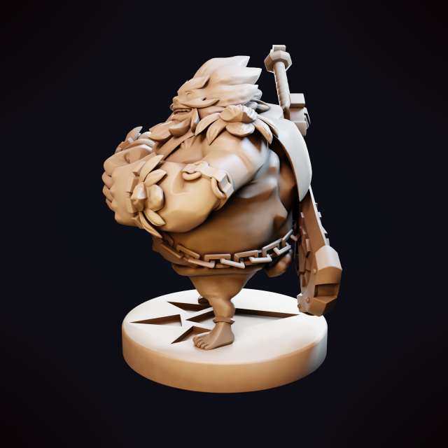 Daruk - Zelda Breath of the Wild 3D Print Model in Game Accessories ...