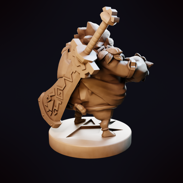 Daruk - Zelda Breath of the Wild 3D Print Model in Game Accessories ...
