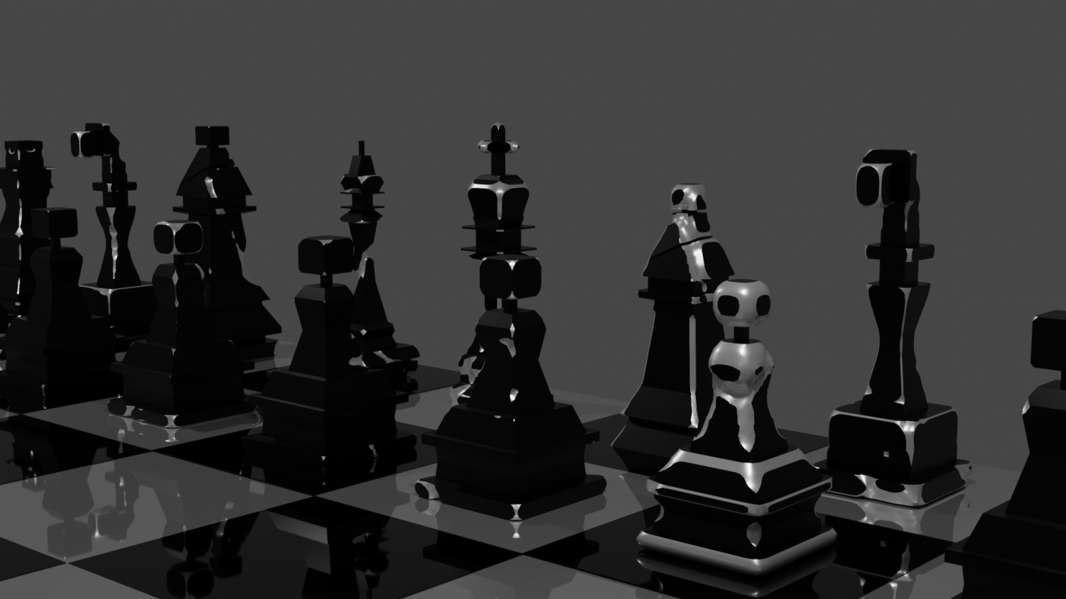 Chess 3D Models in Toys 3DExport