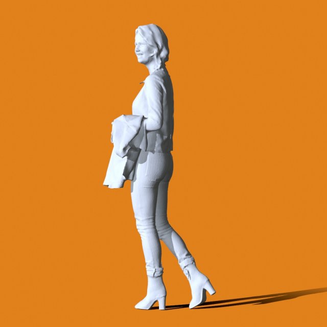 Miniature Pose People 34 3D Print Model in Figurines 3DExport