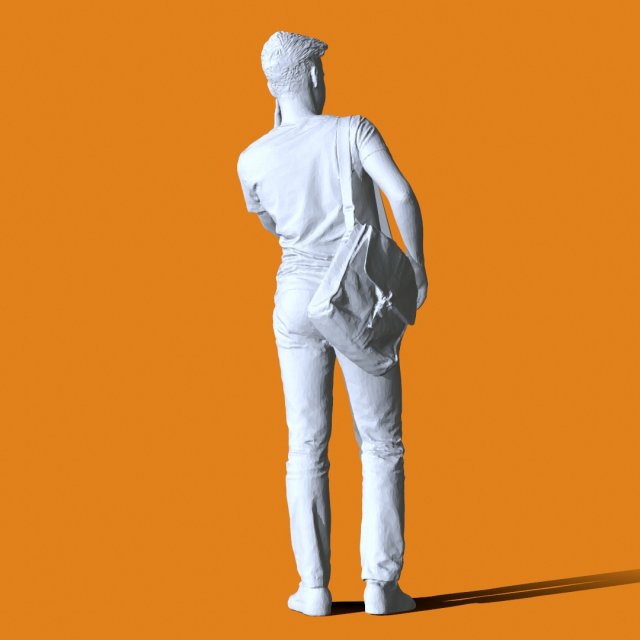 Miniature Pose People 43 Free 3D Print Model in Man 3DExport