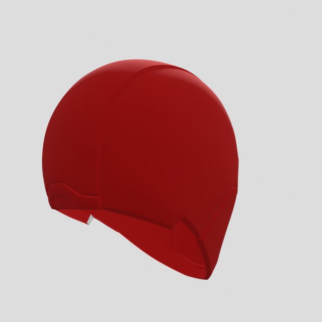 Red Hood Helmet Ready to Print 3D Print Model in Robotics 3DExport