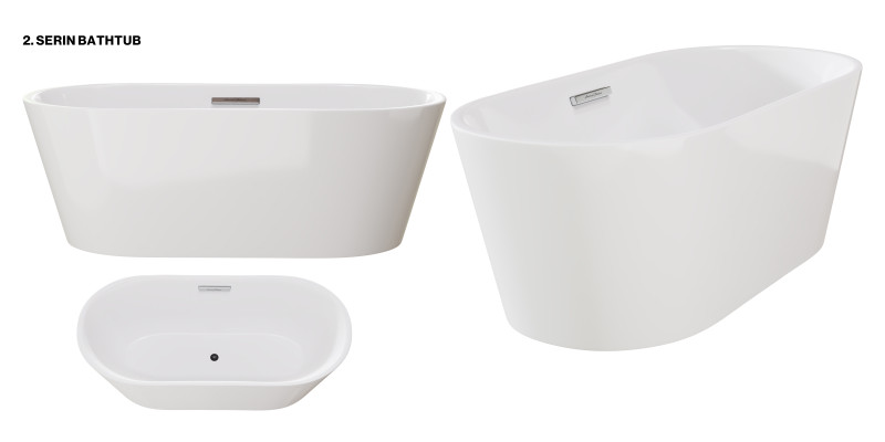 American Standard Serin Bathroom Collection 3D Model in Bathroom 3DExport