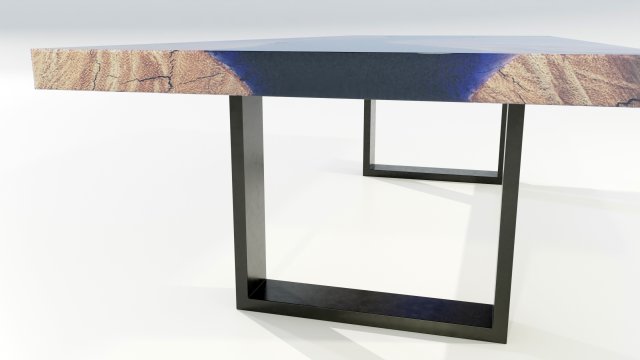 Epoxy Resin Table 3D Model in Table 3DExport