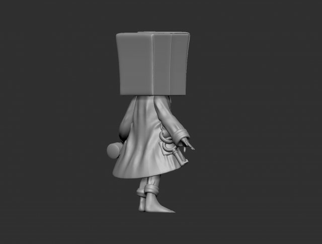 Mono 3D Model in Cartoon 3DExport