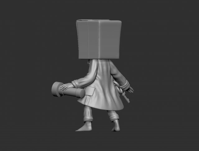 Mono 3D Model in Cartoon 3DExport