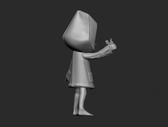 Six 3D Model in Cartoon 3DExport