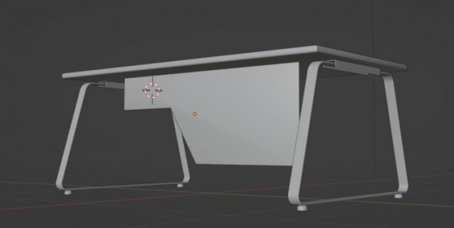 Office desk 01 Free 3D Model in Table 3DExport
