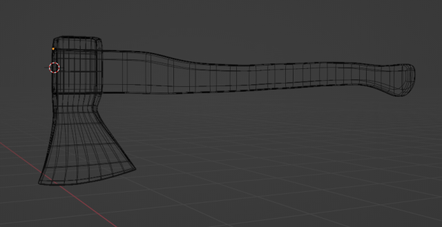 Ax 3D Model in Melee 3DExport
