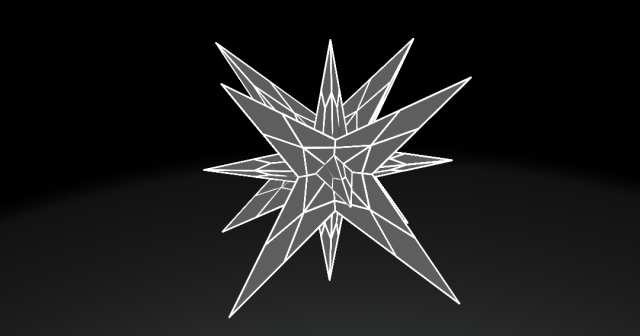 3D crystal star 3D Model in Other 3DExport