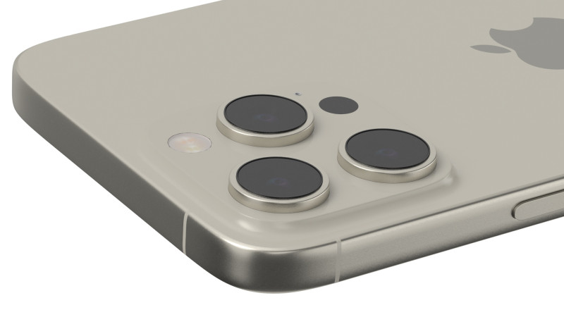 Apple iphone 16 pro max Natural titanium 3D Model in Phone and Cell ...