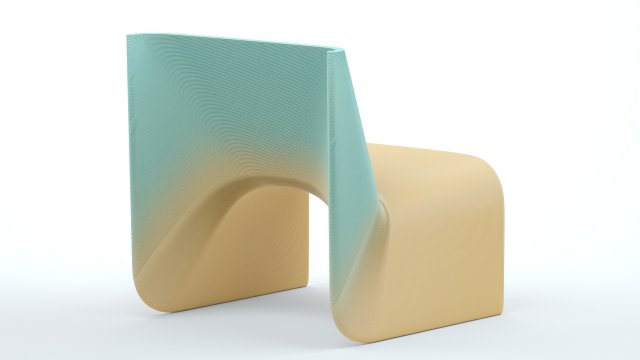 Ermis Chair 3D Model in Stool 3DExport