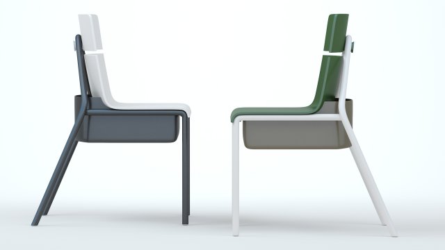 Afford Chair 3D Model in Stool 3DExport