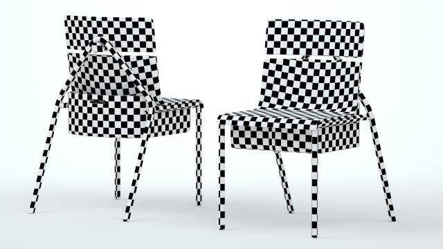 Afford Chair 3D Model in Stool 3DExport