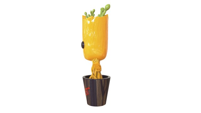 Dancing Groot Figure 3D Print Model in Monsters & Creatures 3DExport