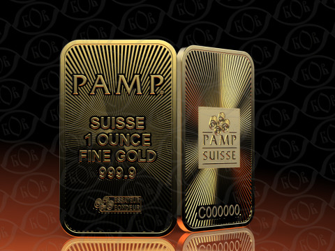 ZŁOTA SZTABKA 1 uncja PAMP Suisse TROY OUNCE do druku Model 3D in Inny ...