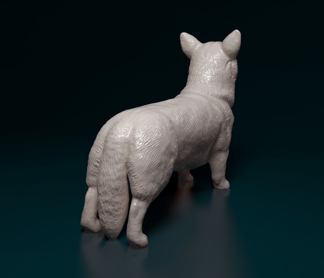 Welsh Corgi Pembroke 3D Print Model in Figurines 3DExport