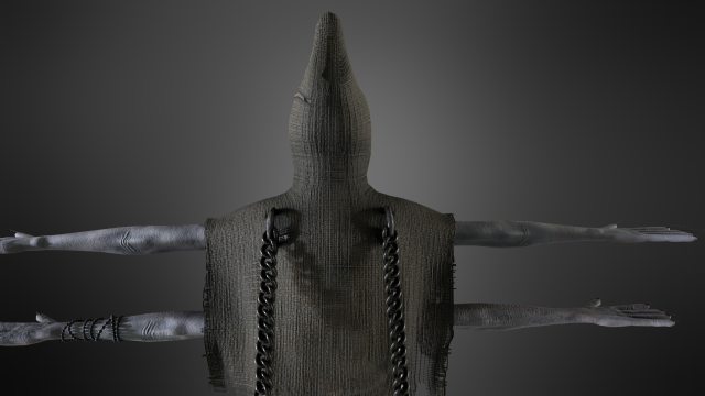 Church Ghost 3D Model in Monster 3DExport