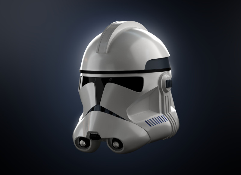 Clone TrooperHelmet The MandalorianAndorObi Wan Kenobi Star Wars 3d ...