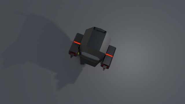 Low Poly Coloured Mecha 3D Model in Robot 3DExport