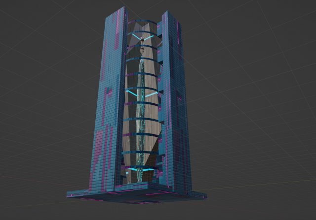 Rocket with electromagnetic launcher 3D Model in Fantasy Spacecraft ...